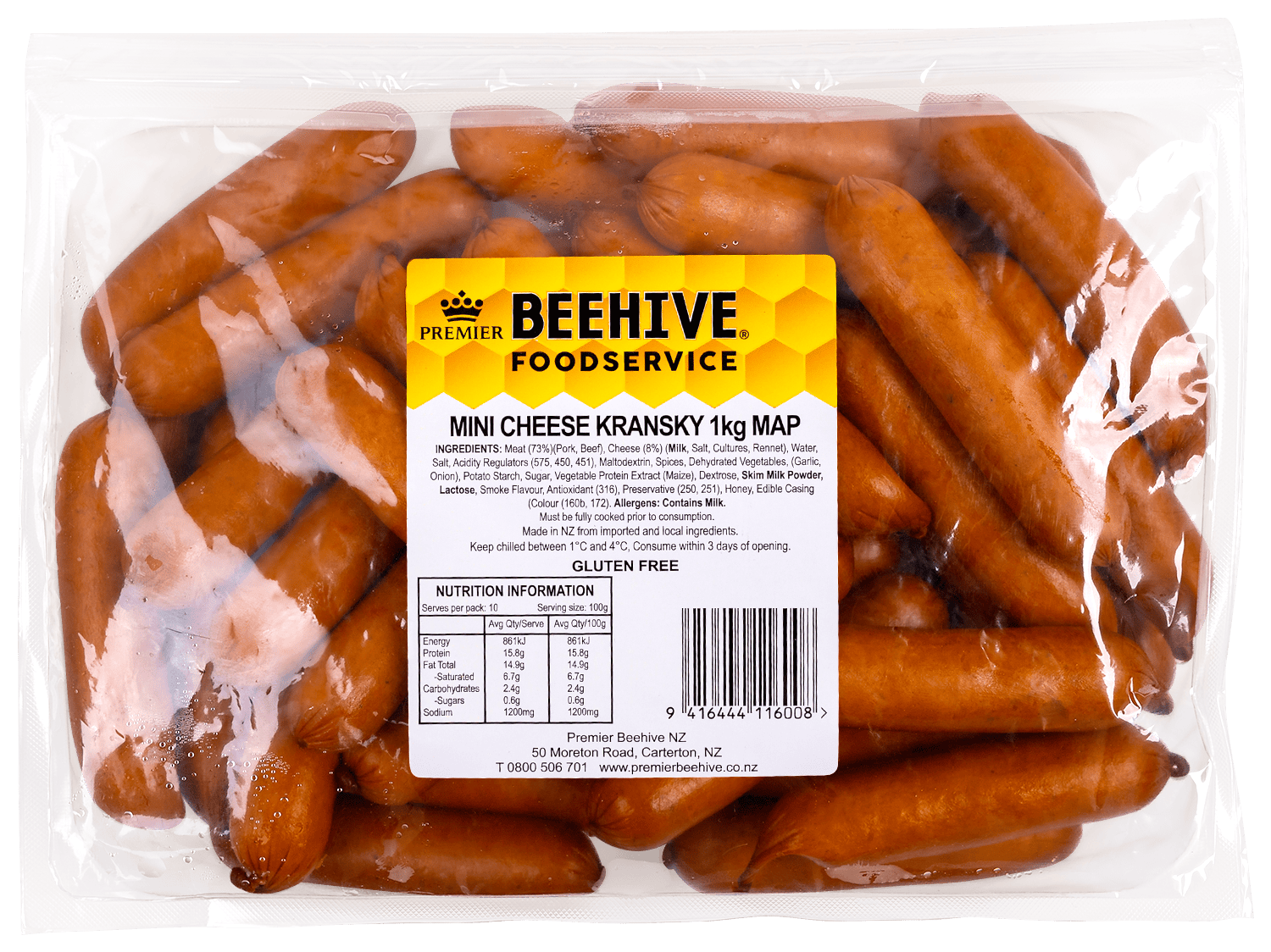 Mini Cheese Kransky - Beehive