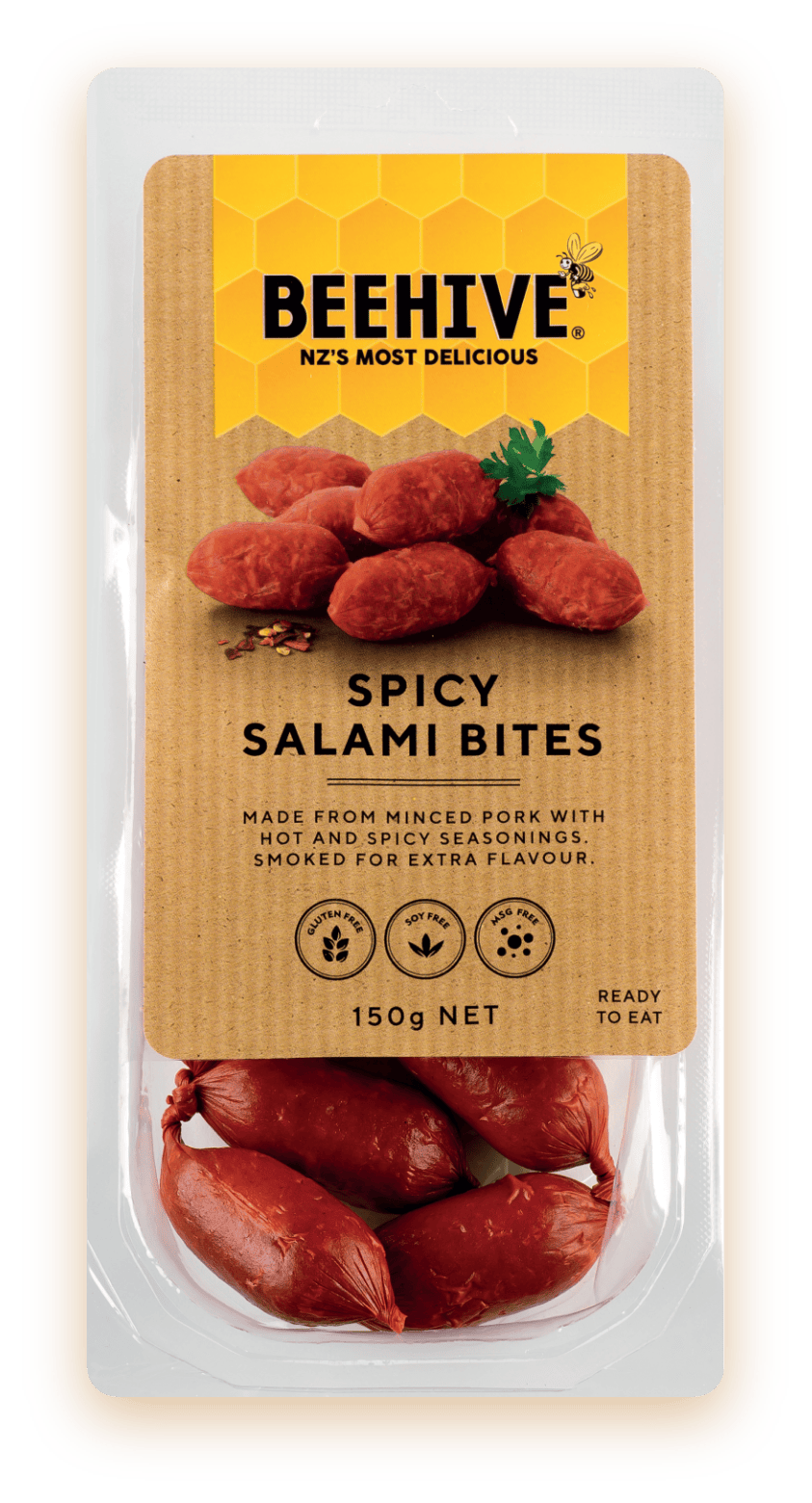 Spicy Salami Bites - Beehive